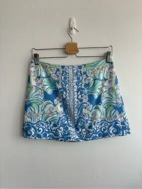 Lilly Pulitzer | Skirts | Lilly Pulitzer Womens Tate Mini Skirt Bay ...